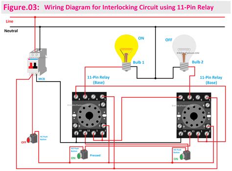 Pla Type 11 Pin Relay Pinout Circuit And Wiring Diagram Etechnog