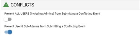 How Conflict Detection Works In Event Scheduler Espace Support Center