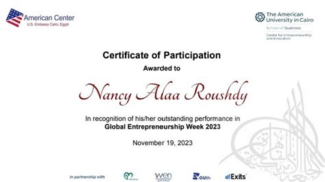 The Secret Of Success Is Always To Go Forward 💫 Nancy Alaa