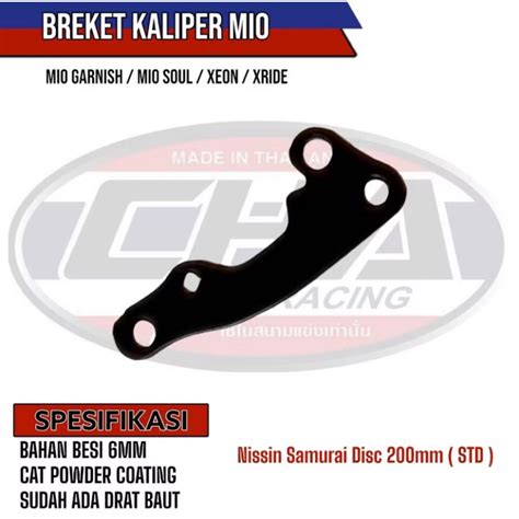 Jual Breket Kaliper Mio Kaliper Nissin Samurai 2 Piston Shopee Indonesia