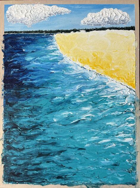 At The Beach By Stephanie Siomos