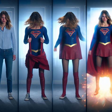 Supergirl Transformation By Dangwood On Deviantart
