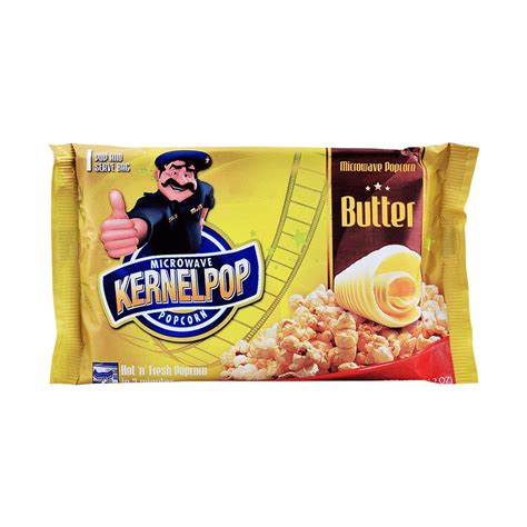 Kernelpop Popcorn Butter 90g Springs