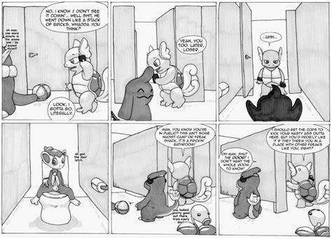 Rule 34 Argon Vile Bathroom Bellsprout Chimchar Comic English Text
