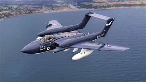 Flight Display Of De Havilland Dh 110 Sea Vixen The Most Extreme