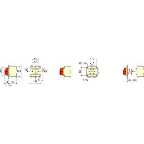 Socomec Rlb Load Break Switch Kit W 230v Ac Shunt And Direct Handle
