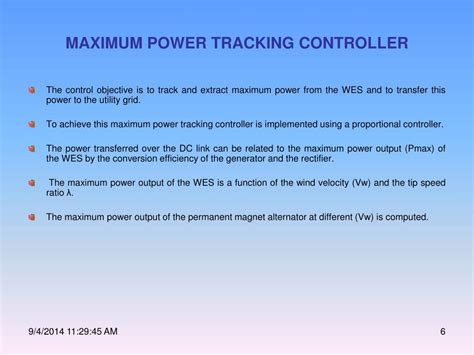 Ppt Proportional Controller Based Grid Connected Wind Systems