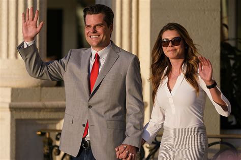 Rep Matt Gaetz Elopes To California Marries Girlfriend Ginger Luckey