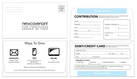Remittance Envelope Template