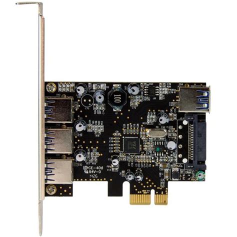 StarTech 4 Port USB 3 0 PCI Express Card PEXUSB3S42 Mwave