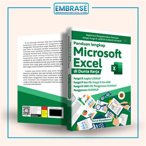 Jual Buku Panduan Lengkap Microsoft Excel Di Dunia Kerja Embrase