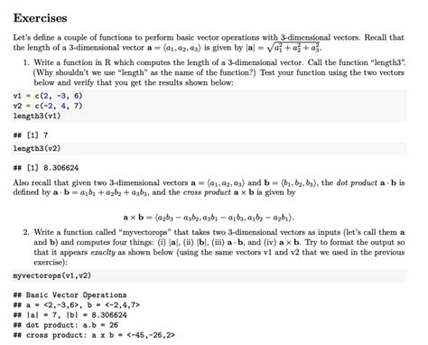 Solved Exercises Let S Define A Couple Of Functions To Chegg Com