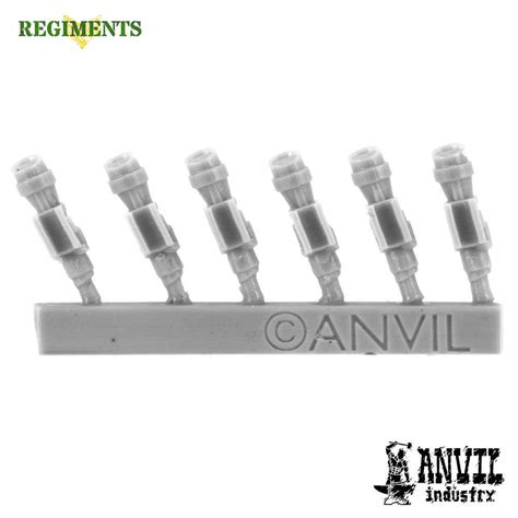 Small Sniper Scopes 6 Regiments Scale For 28mm Heroic Human Infantry Bits For Wargaming