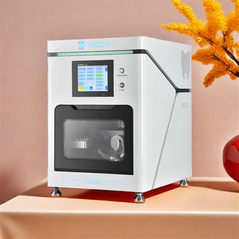 Yucera Multi Functional Dental Lab Equipment 5 Axis Cnc Milling Machine For Zirconia Metal Cad Cam