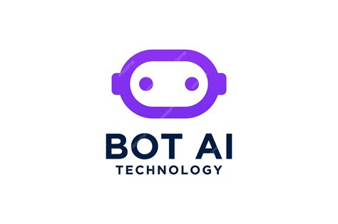 Premium Vector Bot Logo Design Concept Virtual Smart Assistant Bot