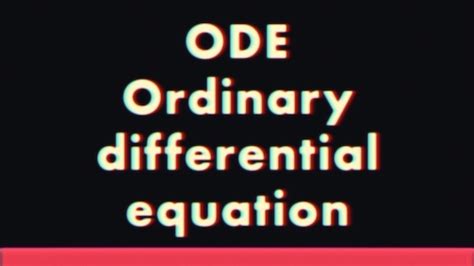 iit jam introduction of the differential equation in hindi offered