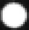 Matlab Finding The Centers Of Overlapping Circles In A Low Resolution Grayscale Image Stack