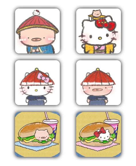 Hello Kitty情侣太监头像 抖音