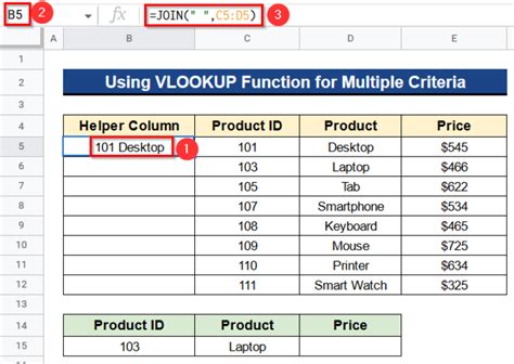 How To Use The VLOOKUP Function In Google Sheets