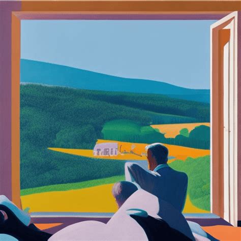 Openjourney Prompt Epic View Neo Rauch David Hockney