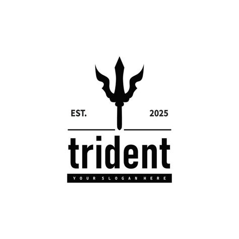 Devil Trident Logo Vector Art Icons And Graphics For Free Download
