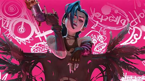 Jinx Art Book Imagem De Fundo De Computador Animes Wallpapers