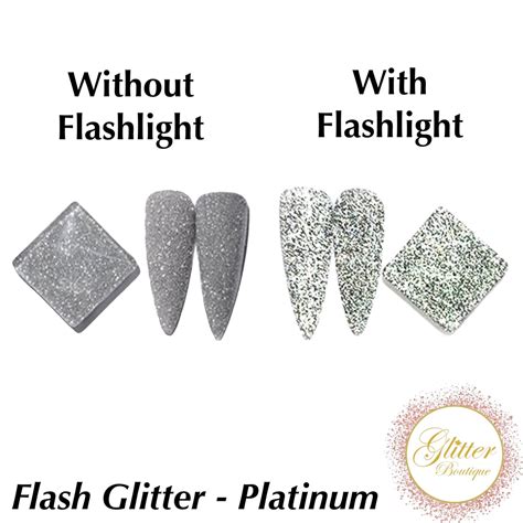 Flash Glitter Platinum Glitter Boutique Canada