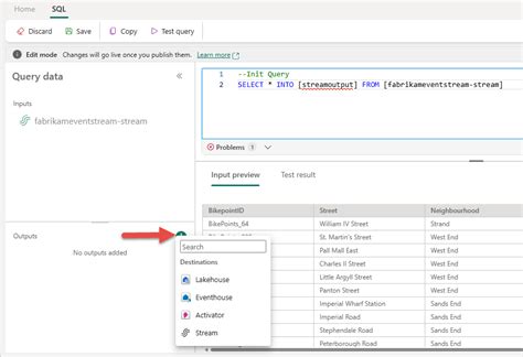 process events using sql code editor microsoft fabric microsoft learn