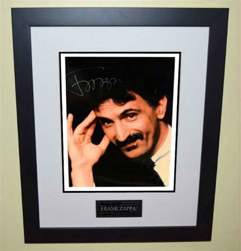 4 Frank Zappa Signed 8x10 Photograph Rock Star Galleryrock Star Gallery