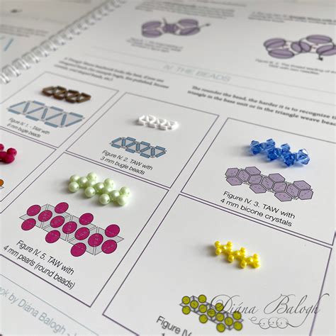 Triangle Weave Lessons Workbook Beading Tutorials
