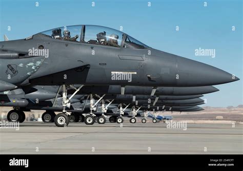 Several F 15e Strike Eagles Assigned To The 4th Wing Seymour Johnson