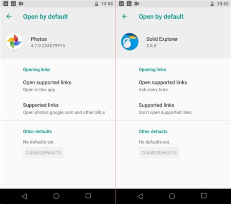 80 Oreo Manage File Type Or Application Defaults In Android 8