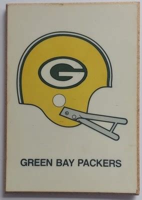 Vintage Nfl Ky Art Nfc North Football Helmet Logos Green Bay Packers