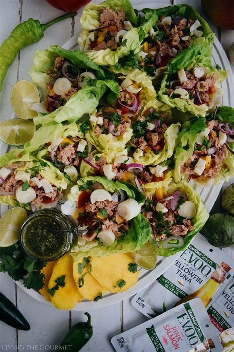 Summer Tuna Cups With Aguachili Living The Gourmet