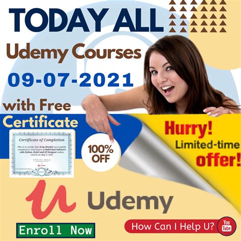 udemy paid courses for free with certificate today all courses