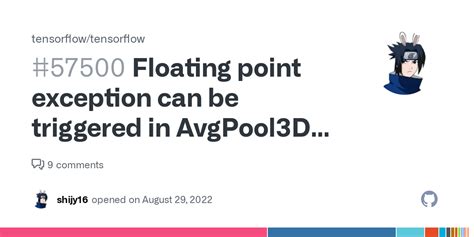 Floating Point Exception Can Be Triggered In Avgpool3d When Run With