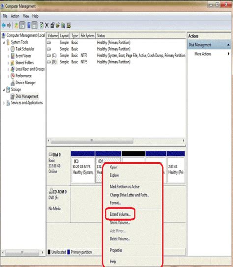 Creating Partitions With Disk Management In Windows Techyv Com