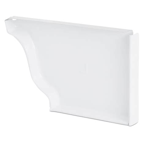 K Style Gutter Right End Caps 5 Or 6 Over 27 Colors In Stock