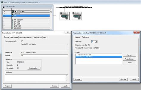 comunicación profibus entre hmi y s7 300 tia portal [actual] tecnoplc