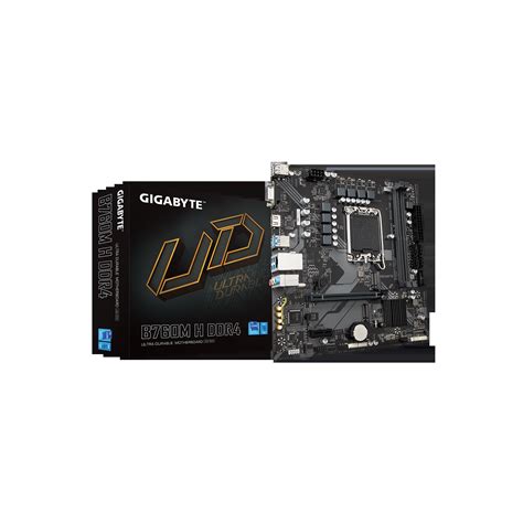 Motherboard 1700 Gigabyte B760m H Ddr4 Gm Tech Guard