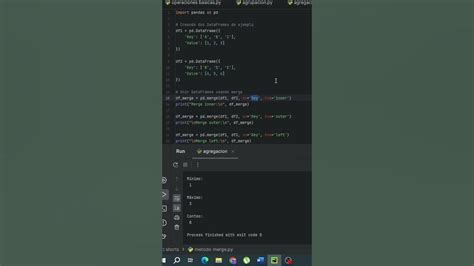 ¿cómo unir dataframes en python con pandas youtube