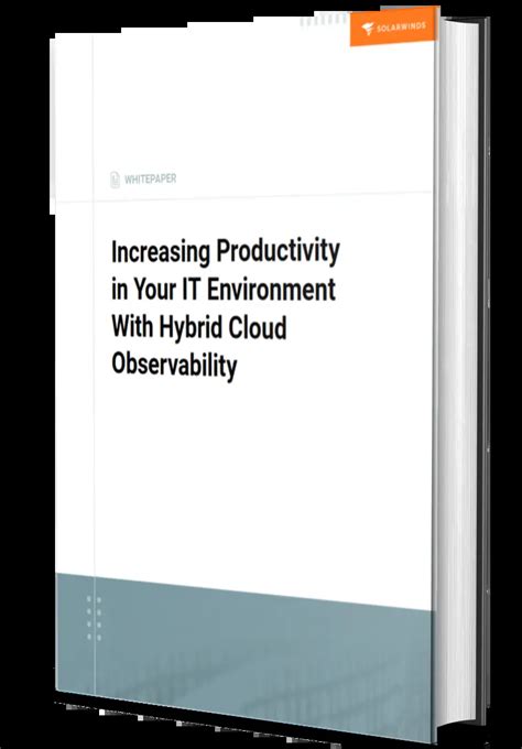 Increasing Productivity In Your It Environment With Hybrid Cloud Observability