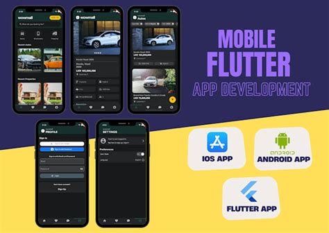 Do Mobile App Development In Flutter For Ios And Android By