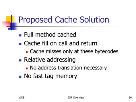 ppt jop a java optimized processor for embedded real time systems