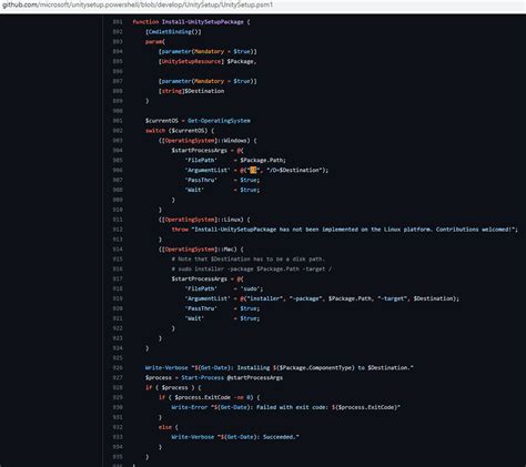 Install Unity With Gitlab Runner Through Powershell Failing With Error
