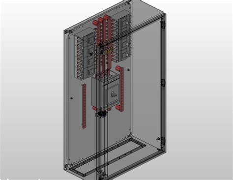 Typical ABB SMDB Panel Incomer Up To 400A 50KA Adjustable Outgoing 8x Up To 100A 18KA Panels