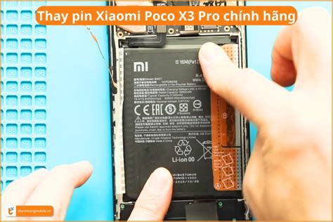 Thay Pin Xiaomi Poco X Pro X Nfc Ch Nh H Ng L Y Ngay Hcm