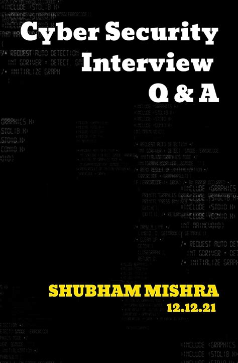 cyber security interview q and a ebook mishra shubham