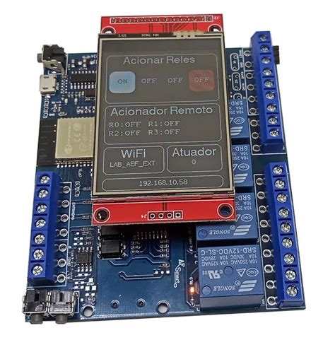 Placa De Desenvolvimento Esp32 Afsmartcontrol Afeletronica Sua Loja