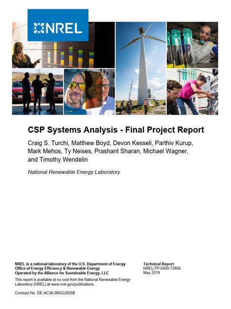 Csp System Tes Cost Pdf Solar Power Renewable Resources